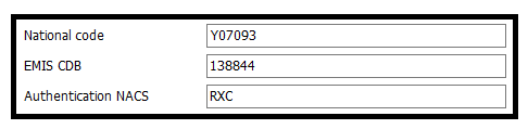 ODS Codes