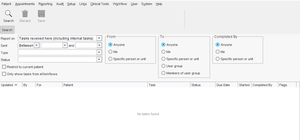 Task Auditing - Emis & SystmOne
