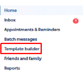 How to edit the default appointment reminder template