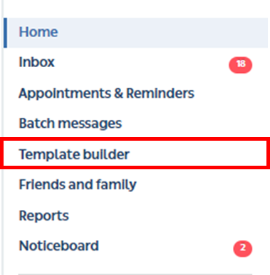 How to create Message Templates